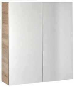 Aqualine, VEGA galerka 60x70x18cm, dub platin, VG860