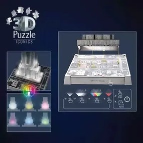 Ravensburger 3D Puzzle Iconics: Empire State Building (Noční edice) /