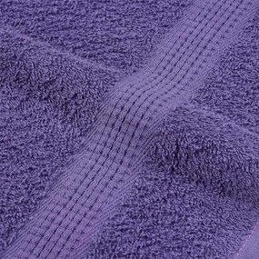 Ručníky FROGN 10 ks fialové 30x30 cm 360 g/m² 136874