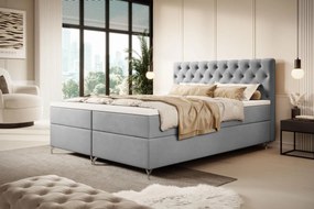 CHERIE 200X200 boxspring postel s úložným prostorem