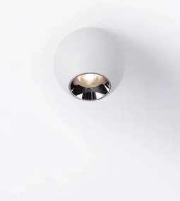 Minimalická bodová svítilna Nano Bílá
