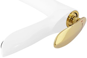Rea Orbit, umyvadlová baterie, bílá - zlatá, REA-B2052
