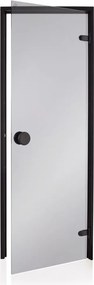 Andres saunové dveře Raiser 7x19 Black osika Barva raiser: grey