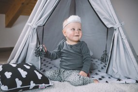 Vigvam design Teepee Gray &amp; Colors - pětiúhelníkové s doplňky