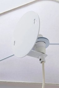 Krémové lněné nástěnné svítidlo do zásuvky Elvie – Jotex