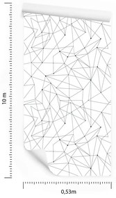 Tapeta Na Zeď Moderní Geometrické Vzory Vliesová tapeta 53x1000