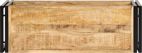 TV stolek 90 x 30 x 40 cm masivní mangovníkové dřevo 247808