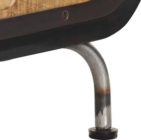 Konferenční stolek 100 x 50 x 35 cm masivní mangovníkové dřevo 247804