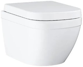 Grohe Euro Ceramic - Závěsné WC se sedátkem softclose, rimless, Triple Vortex, alpská bílá 39554000