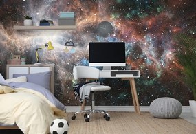 Samolepící tapeta nekonečná galaxie - 450x300 cm