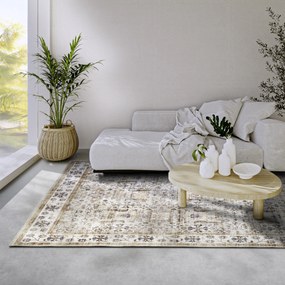 ELLE Decoration, Kusový koberec Imagination New 106043 Cream/Gold z kolekce Elle, 160x230, žlutá, ložnice