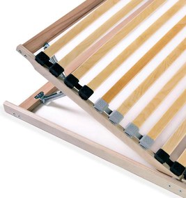Lamelový rošt postele s 28 lamelami 7 zón 80 x 200 cm 246456