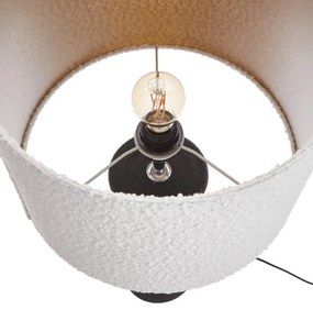 Butlers FREJA Stolní lampa 70 cm - černá/bílá