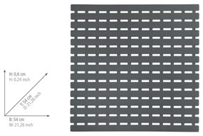WENKO 23125100-Sprchová podložka ARINOS 54x54 cm šedá/šedá