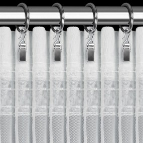 ZÁCLONA NA PÁSCE KATRINA 350X150 CM BÍLÁ