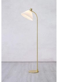 Stojací lampa v bílo-zlaté barvě (výška 145 cm) Mira – Markslöjd
