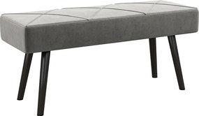 HOMCOM Čalouněná lavice v sametovém vzhledu, postelová lavice s X vzorem, ocelové nohy, botník do ložnice, obývacího pokoje, chodby, 100 x 36 x 45 cm,