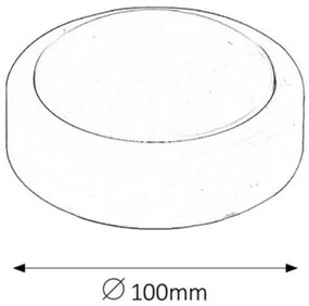 Rabalux PUSH LIGHT LED dotyková lampa 4703