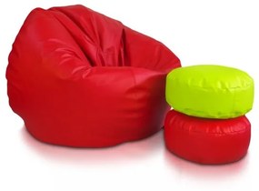 Sedací vak Sakwa m polyester TiaHome - Červená