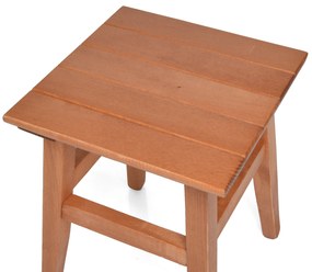Dřevěná stolička z bukového dřeva s nátěrem zlatý dub - štokrle