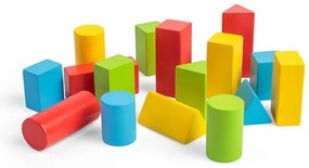 Bigjigs Toys Barevné vkládací tvary