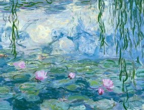 Obrazová reprodukce Lekníny, Monet, Claude