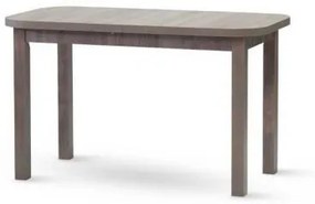 Stůl SOFT 127x68cm + rozklad 35cm bílá