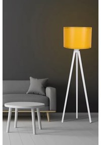 Stojací lampa AYD 1xE27/60W/230V oranžová/bílá