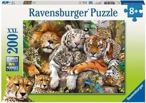 Ravensburger - Puzzle - Velké kočky / 200 dílků / od 8 let