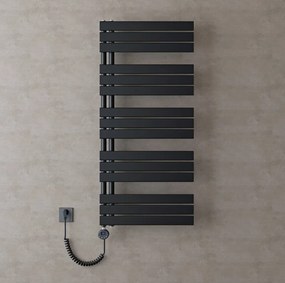 elektrický koupelnový radiátor DOPORRO FN 324-880 W - černý