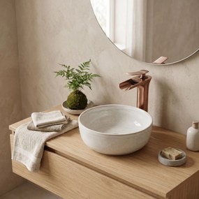 Rea Laguna, vysoká umyvadlová baterie h-300, měděná matná, REA-B8121
