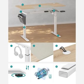 Elektrický pracovní stůl LSD016H01