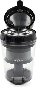 Nedis VCBS250GY černá / Bezsáčkový vysavač / 700 W / 76 dB / 3 l / Akč