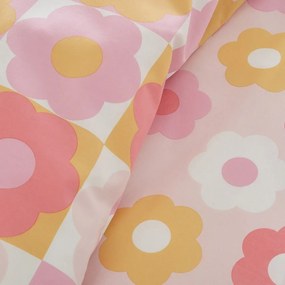 Dětské povlečení na jednolůžko 135x200 cm Retro Daisy – Catherine Lansfield