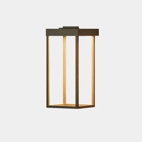 Il Fanale 267.05.OO Lanterne slim, venkovní nástěnná lampa LED 6W 2700K, antická mosaz , výška 47cm, IP55
