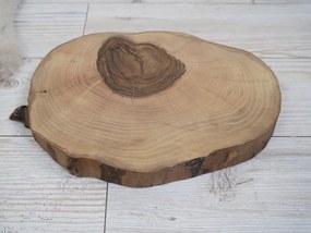 Treesome Přírodní ořechový podstavec stojan prkénko 33 cm