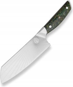 Kuchařský nůž Santoku 185 mm Dellinger Sandvik Green Northern Sun