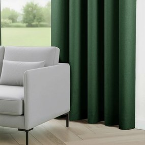 Tmavě zelený dimout závěs 265x250 cm Calisto – Filumi