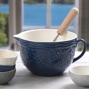 Mísa s nálevkou Batter Bowl, Nautical, 1.9 l, námořnická modrá - Mason Cash