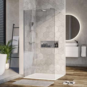 Sprchová zástěna Walk-In EX101 - 10 mm nano čiré sklo - různé šířky