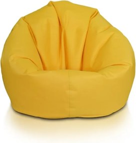 Sedací vak Sakwa m polyester TiaHome - žlutá