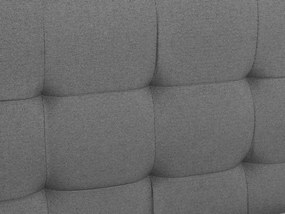 Manželská postel Boxspring 160 cm Duel 2 Comfort (šedá) (s matrací a úložným prostorem). 1055842