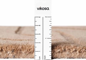 Vikosa, Kusový koberec Vikosa Arcura 106300 Brown, 120x180, hnědá, ložnice