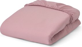 Tchibo - Napínací prostěradlo z mikrovlákna, růžová, nadměrná velikost