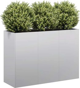 vidaXL Truhlík rezavá 120x40x80 cm [860721] Barva: Pozinkovaná ocel
