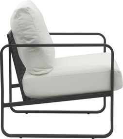 Relaxační křeslo Manea umělá kůže – bílá