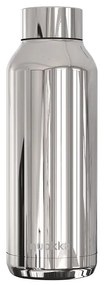 Nerezová termoláhev Solid Sleek, 510ml, Quokka, stříbrná