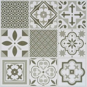 Vinylový samolepící čtverec Oriental Tiles green 30,5x30,5cm