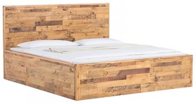 Massive home | Dřevěná postel Sharon 180x200 masiv borovice MHA2200W