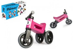 Teddies Odrážedlo FUNNY WHEELS Rider Sport růžové 2v1 D508526